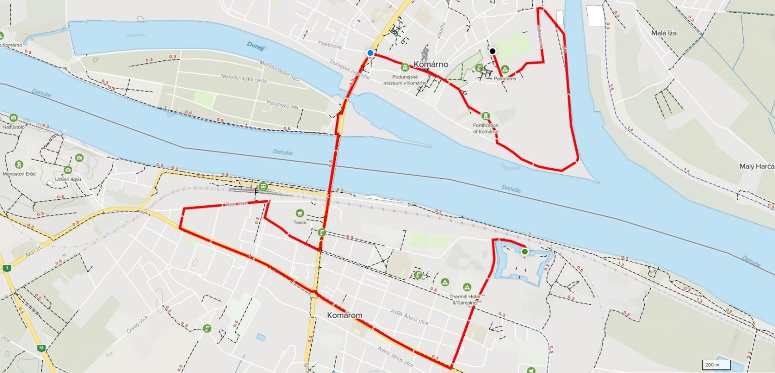 46. Medzinárodný Pouličný Beh Komárom – Komárno – Komarno