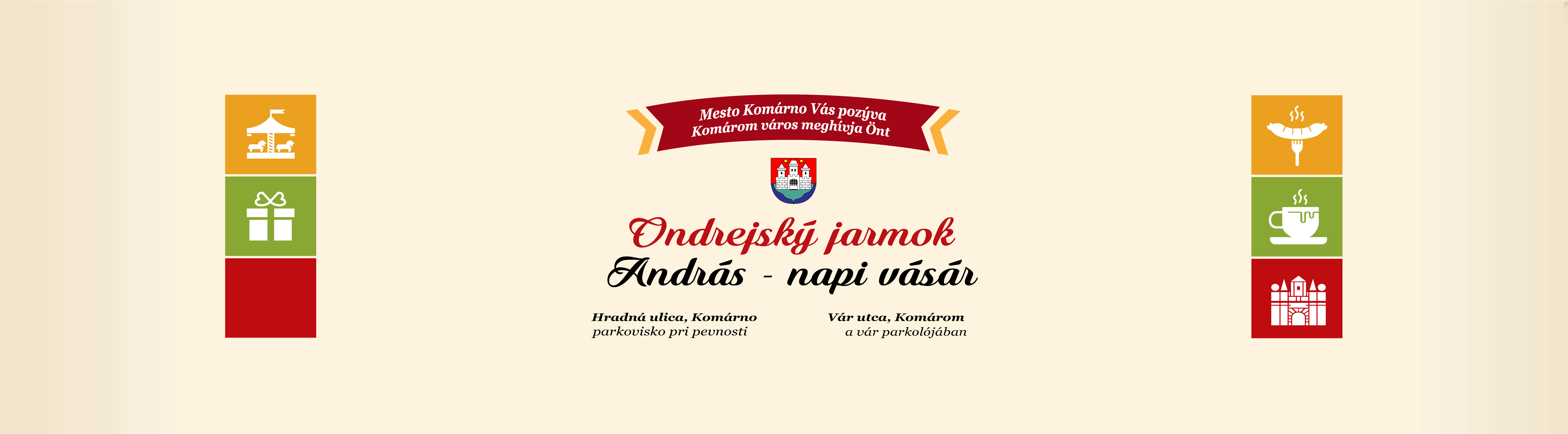 Mapa jarmoku - Komarno